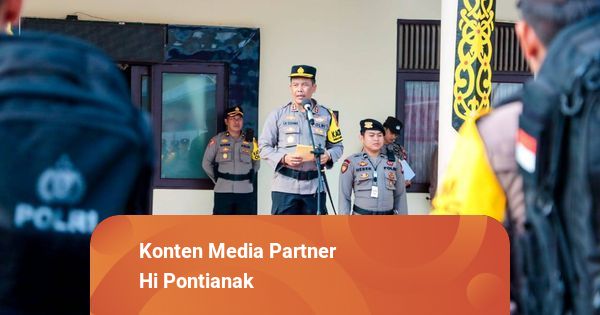 Pimpin Apel Pergeseran Pasukan Pengamanan TPS Pemilu, Ini Pesan Kapolres Sekadau | kumparan.com